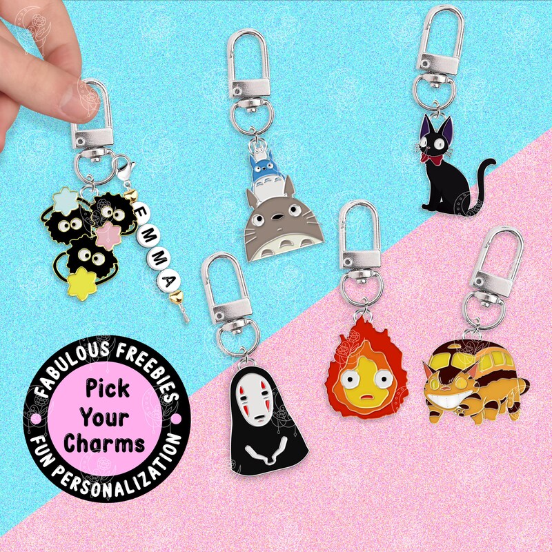 Anime Keychain - Etsy
