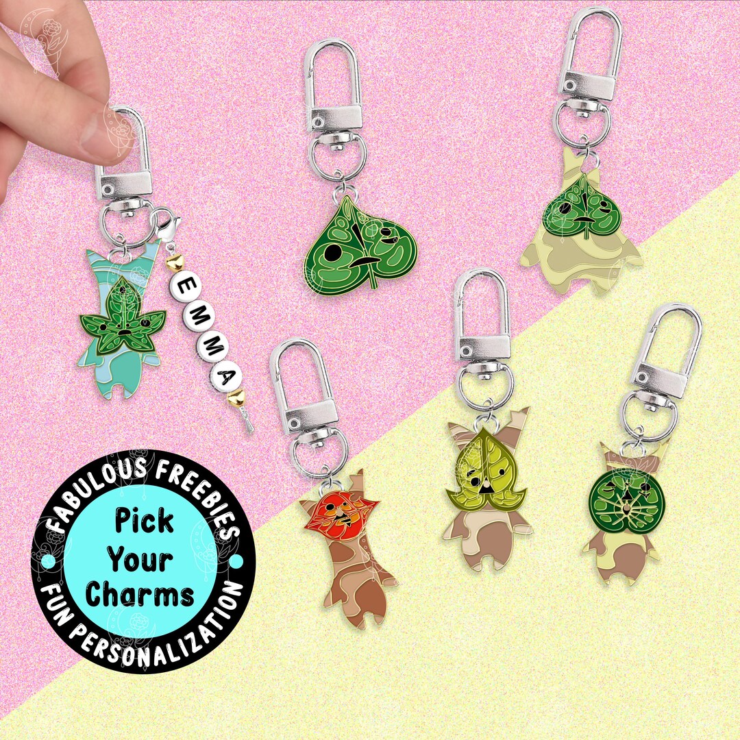 Zelda Korok Cute Keychain Best Friends Keychains Zelda Gaming Keychain ...