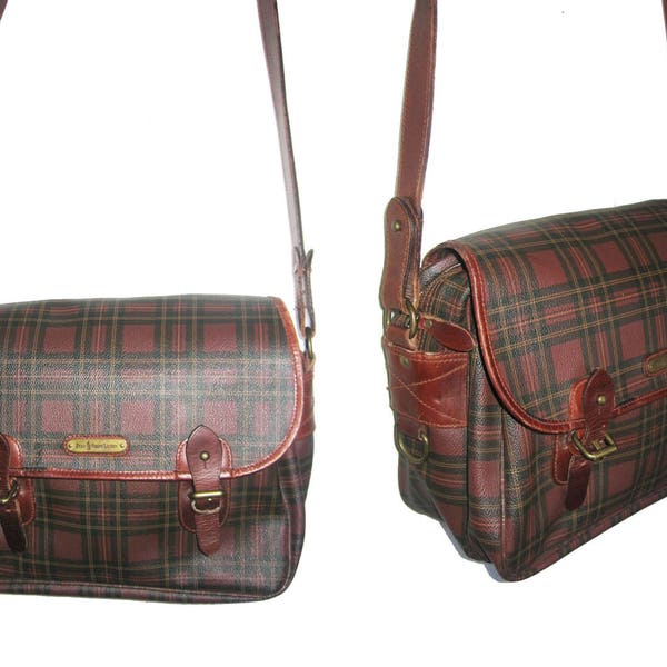 Plaid Handbags - Etsy