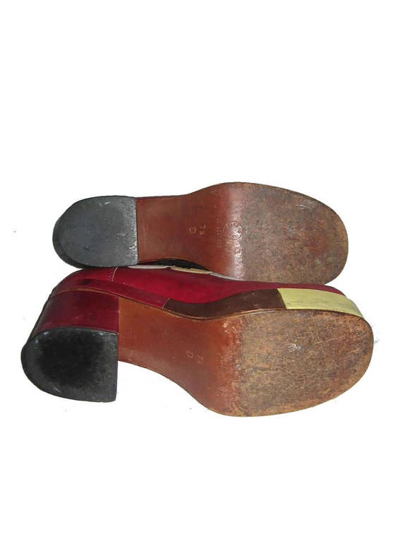 Vintage Rare Harbor By Ferradini Made Italy Red Multi… - Gem