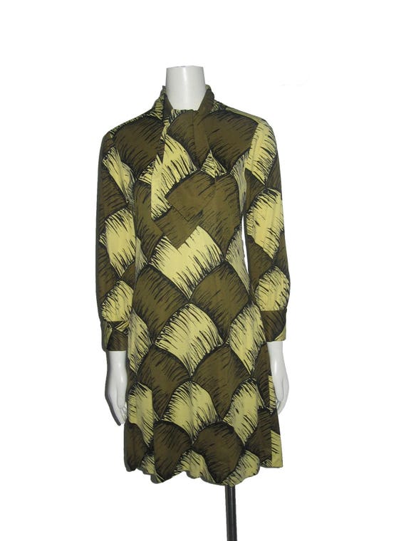 Vintage Rare & Stunning Mr. Gee Olive Green Yellow Bl… - Gem