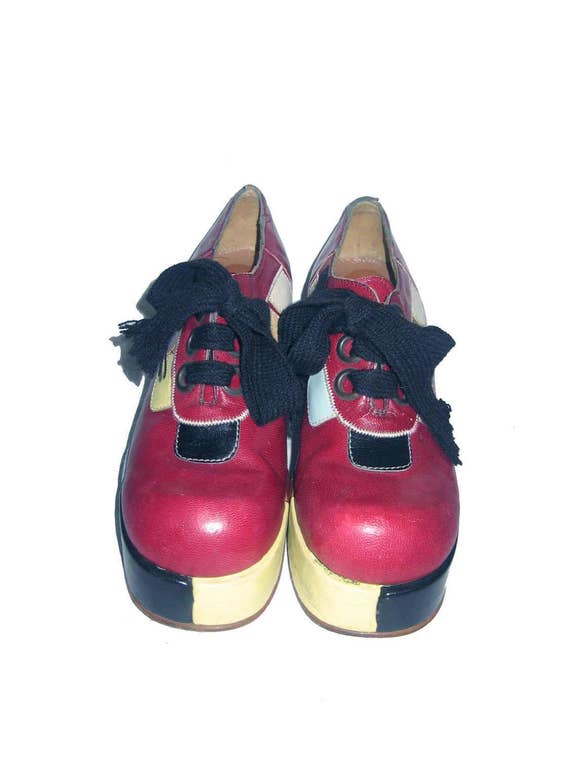 Vintage Rare Harbor By Ferradini Made Italy Red Multi… - Gem