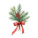 Whimsical Christmas Clipart Bundle, Festive Winter PNG (digital ...