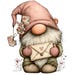 Christmas Gnomes Clipart, Christmas PNG, Festive Holiday Graphics ...