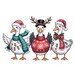Christmas Goose PNG, Just a Jolly Goose, Merry Goosemas, Festive ...