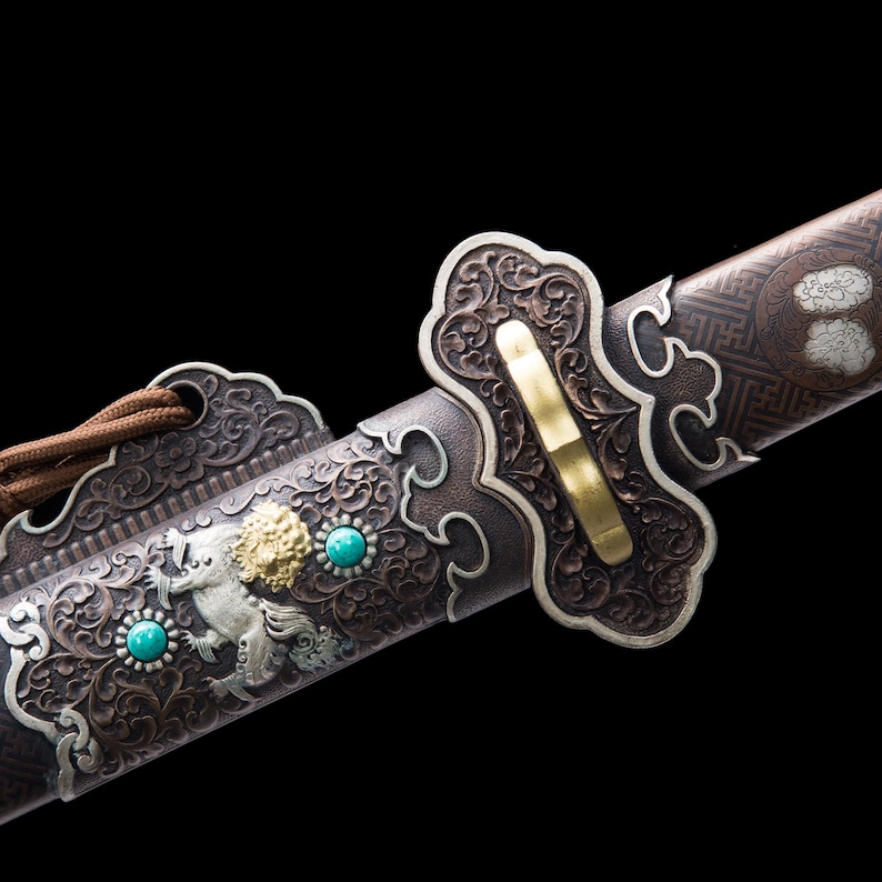 Tang Hengdao – Chinese Warrior Saber | Handmade Decorative Tang Dynasty ...