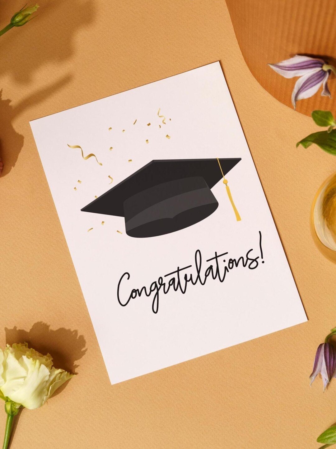 Printable Graduation Card, Graduation Greeting Card, DIY Graduation ...