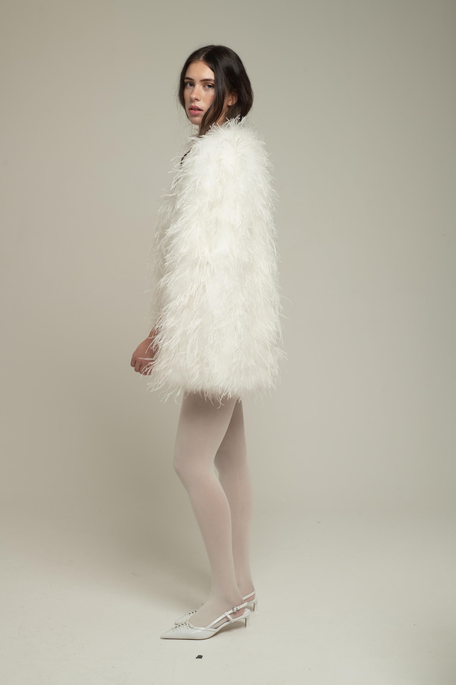 Ostrich Feather Bridal Cape - Etsy