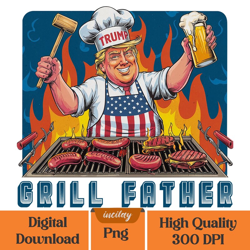 Trump With Grills - Etsy
