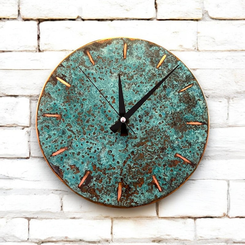 Copper Clock - Etsy
