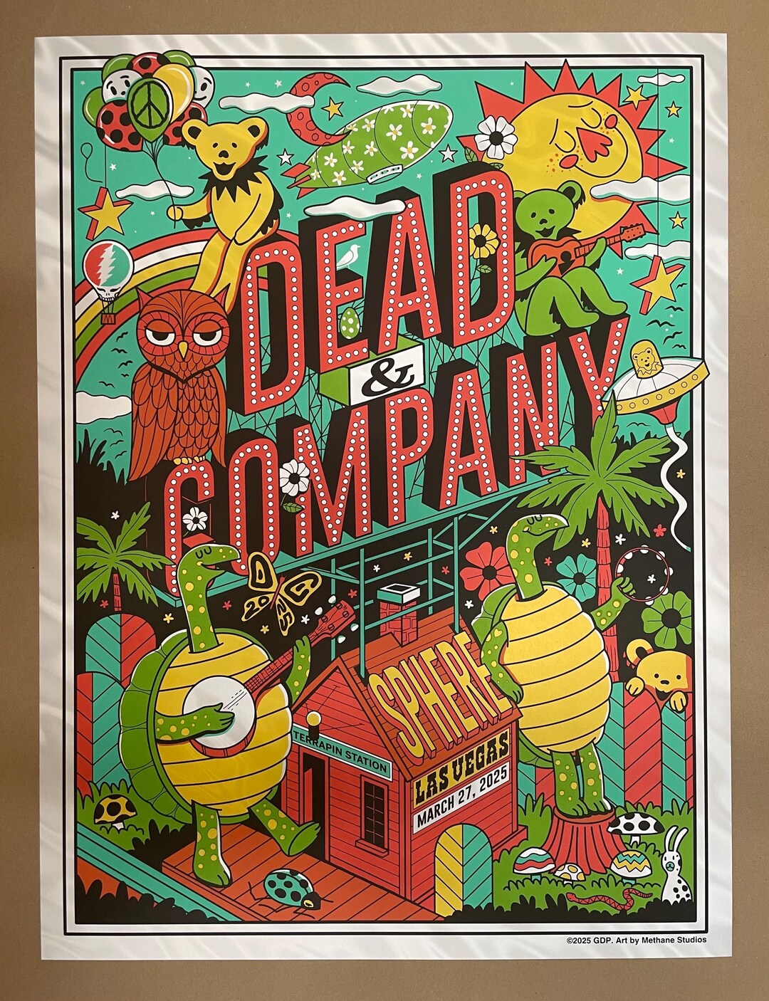 Dead & Company. Sphere 25 LAVA FOIL - Etsy