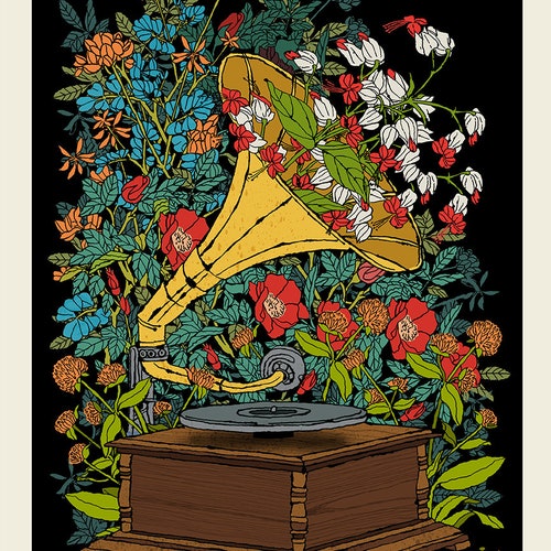 Juke Joint Screen Print Home Decor Wall Art Music Lovers - Etsy