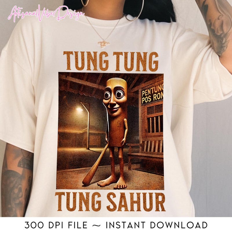 Tung Tung Tung Sahur Png - Etsy