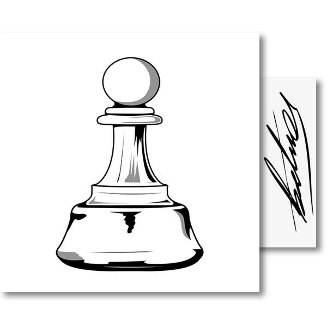 Chess! Pawn – ILLUSTRATION as a Digital File | for Posters, Shirts ...