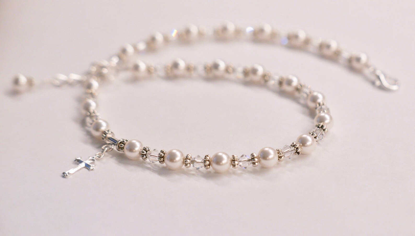 First Communion Necklace ,confirmation Necklace Silver, Freshwater ...