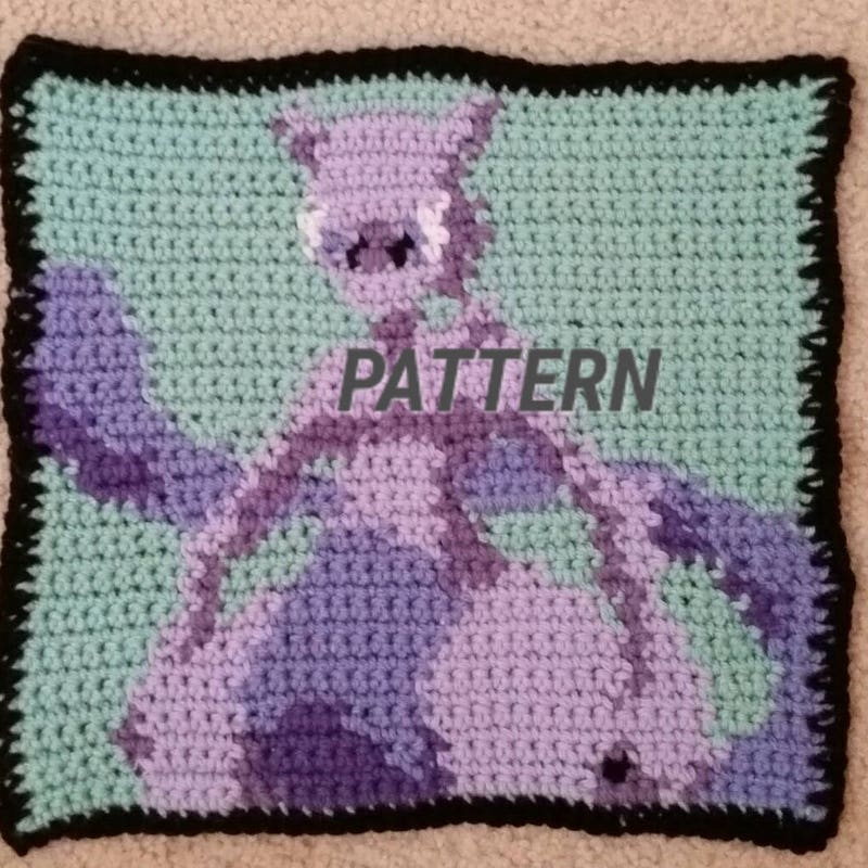Mewtwo Amigurumi - Etsy