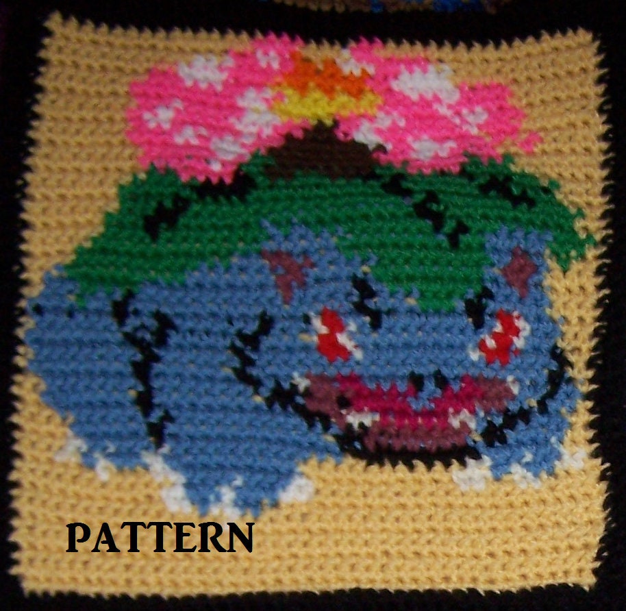 Individual Venusaur Pattern - Etsy