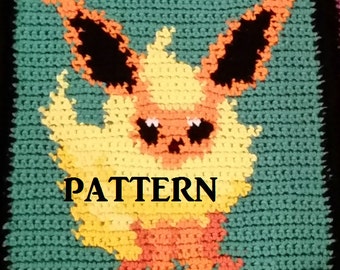 Crochet Flareon Pattern - Etsy