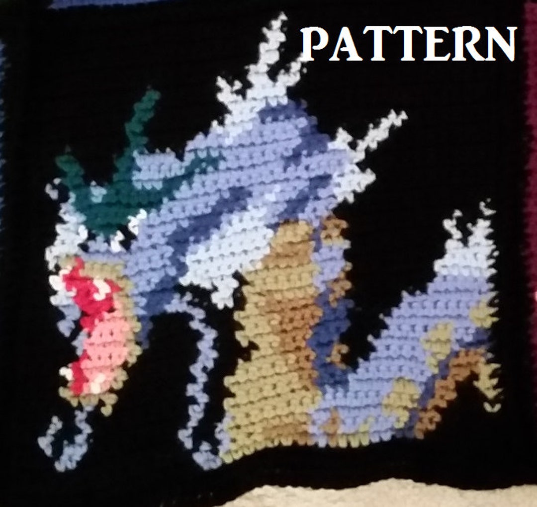 Gyarados Individual Pattern - Etsy