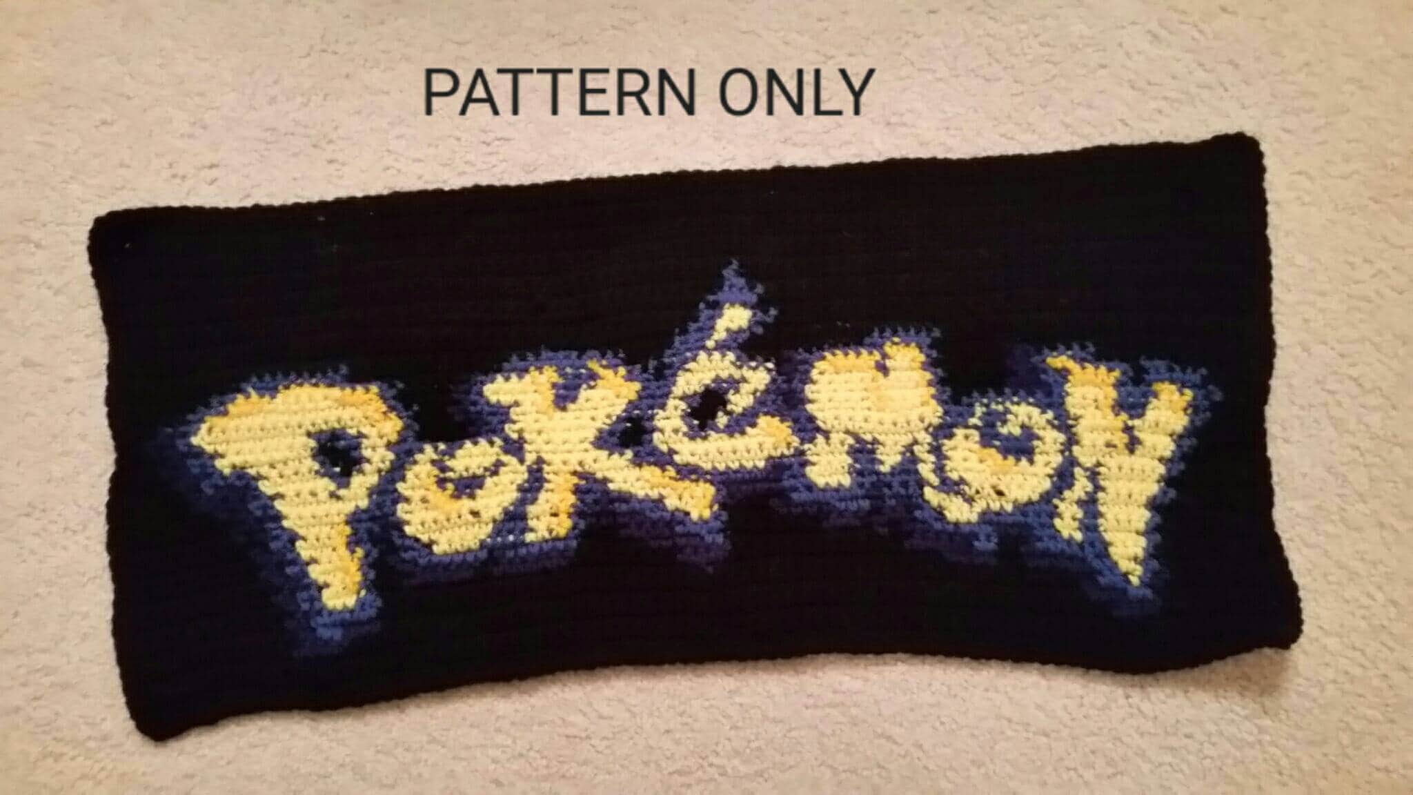Pokemon Logo Individual Pattern - Etsy