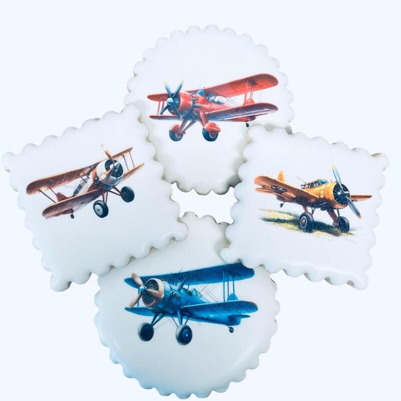 Airplane Sugar Cookies - Etsy