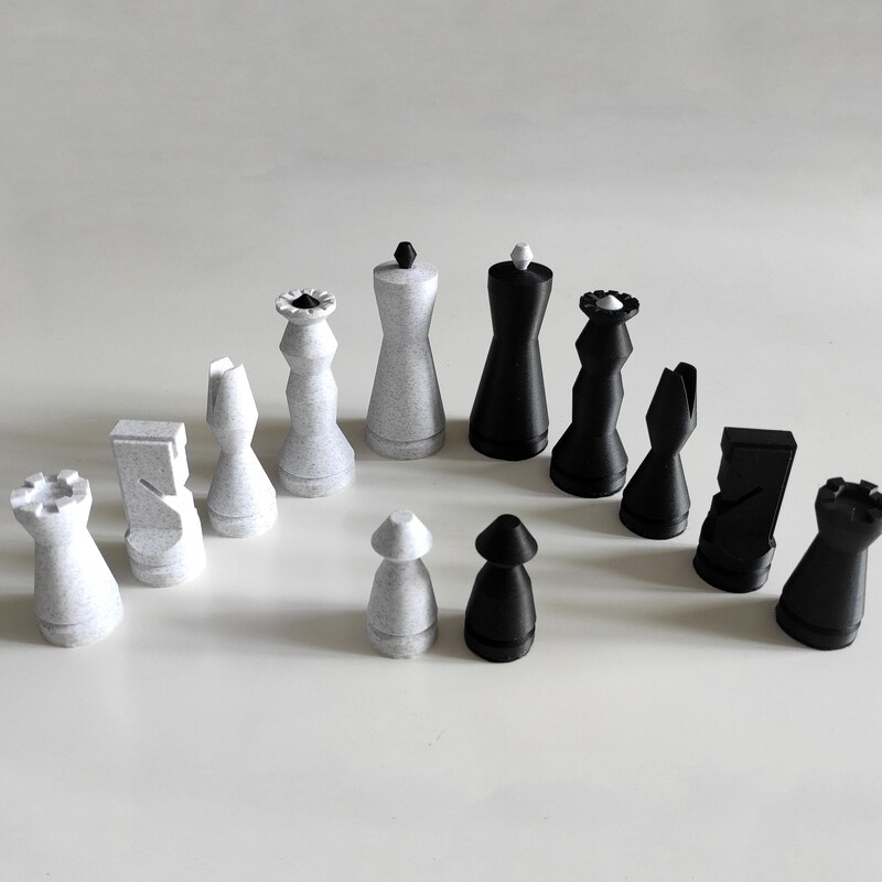 Minimalist Chess Set - Etsy