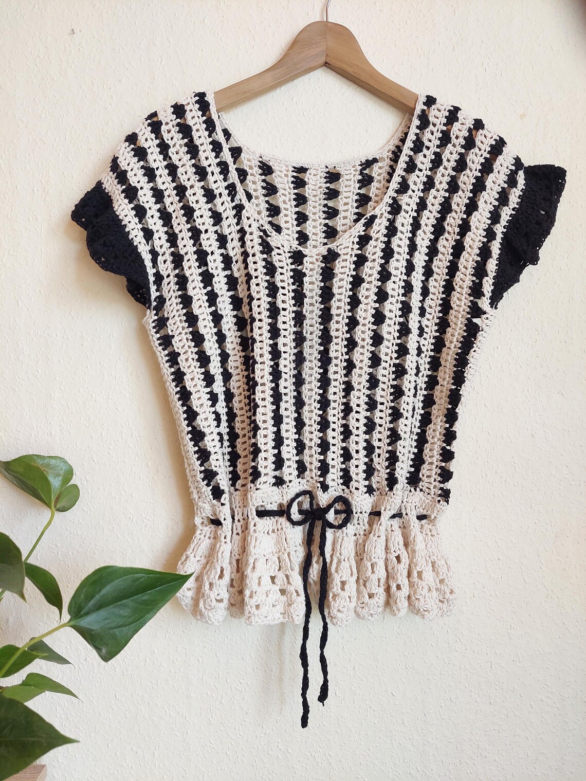Beginner Crochet Top Pattern PDF | Easy Summer Crochet Shirt | Made to ...