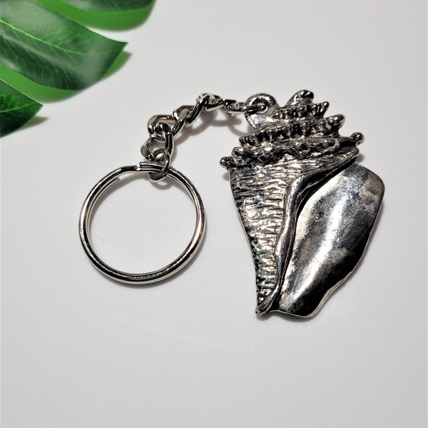 Silver Seashell Ring - Etsy