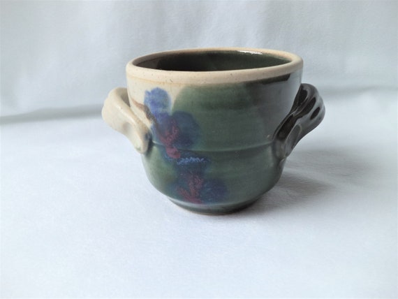 Vintage Follette Art Pottery Planter Vase Signed Multi Colors | Etsy