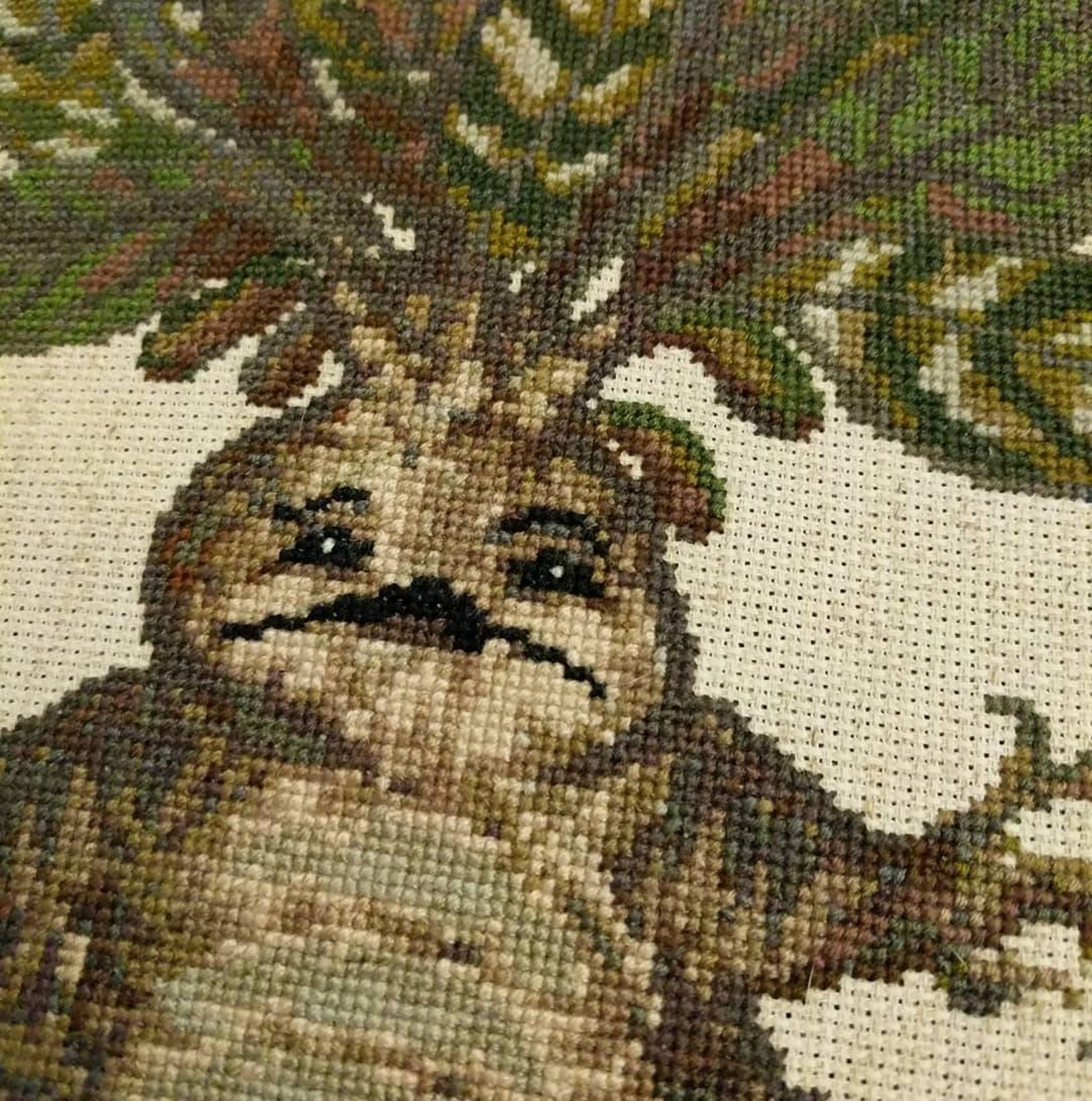 Mandrake Cross Stitch Pattern PDF Modern Cross Stitch | Etsy