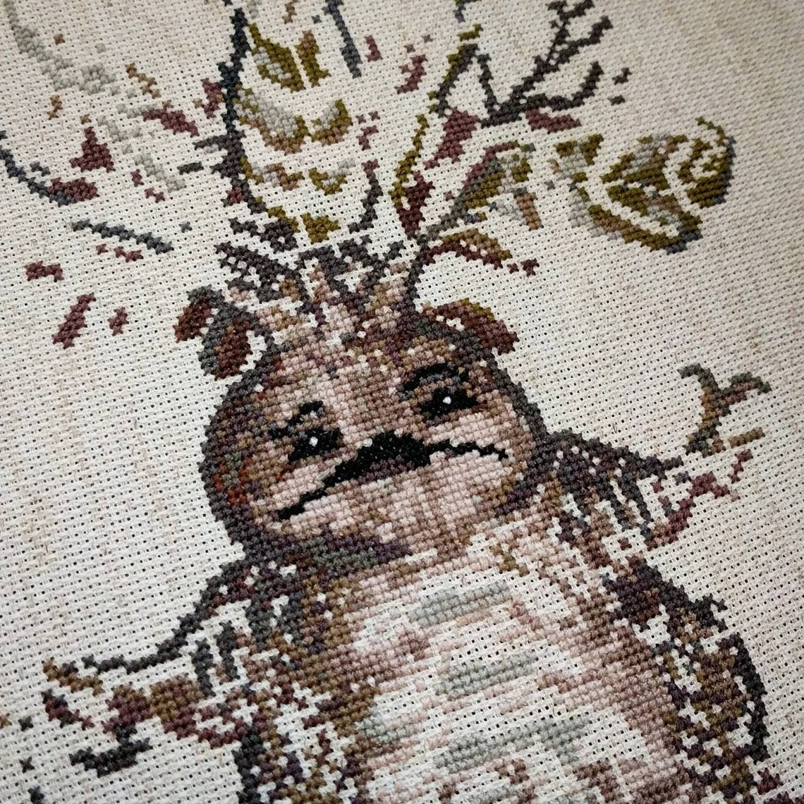 Mandrake Cross Stitch Pattern PDF Modern Cross Stitch | Etsy