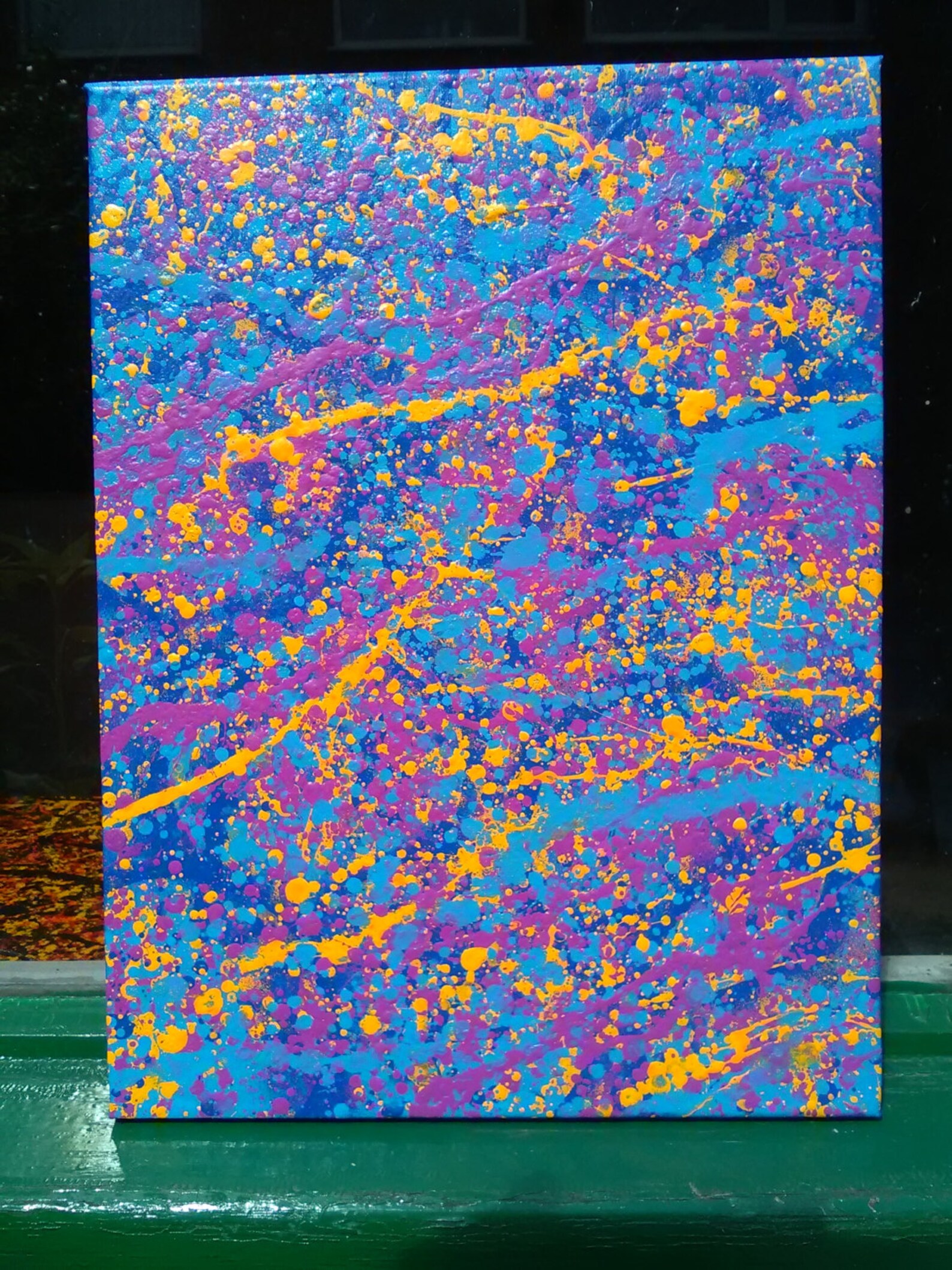 Abstract Splash Style Painting Canvas Surf 2 Spray Paint Art - Etsy