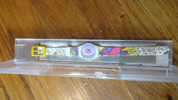 Vintage Swatch Paint by Numbers Swiss Watch 80s 90s M… - Gem