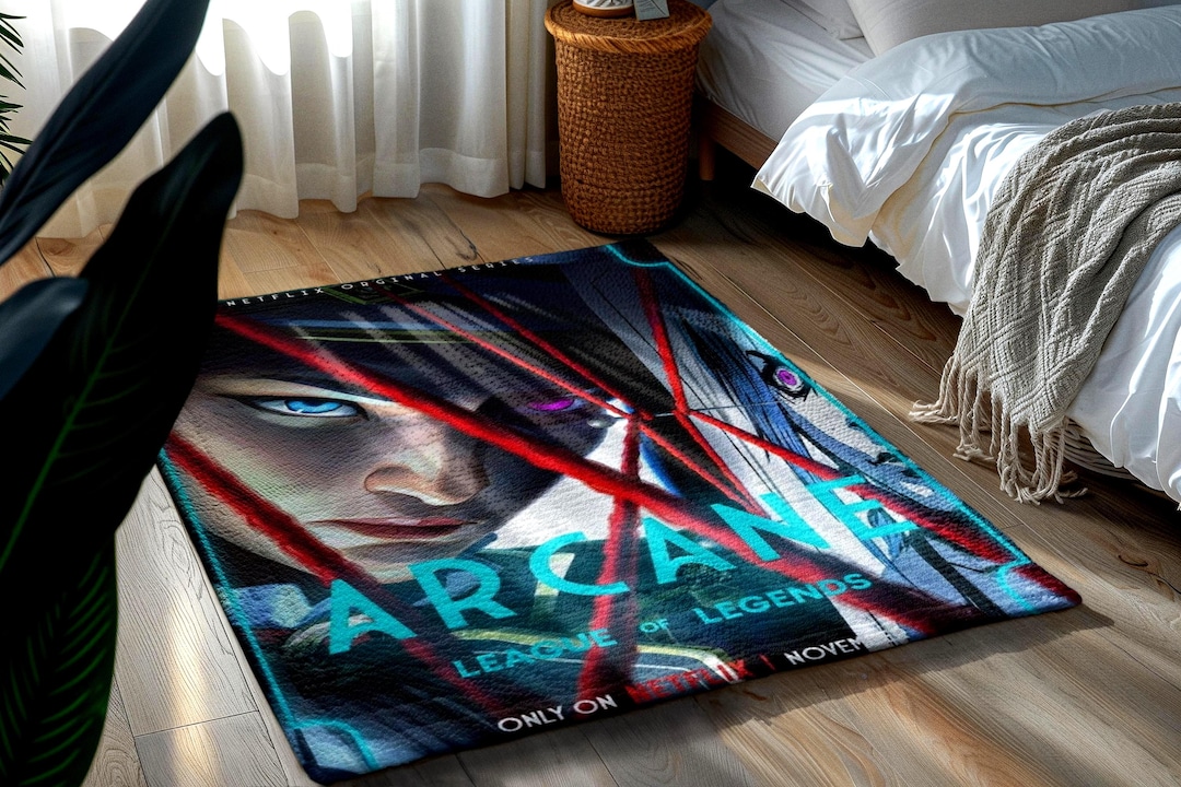 Arcane Jinx Rug,soft Aesthetic Carpet for Bedroom,gamer Room Decor Mat ...