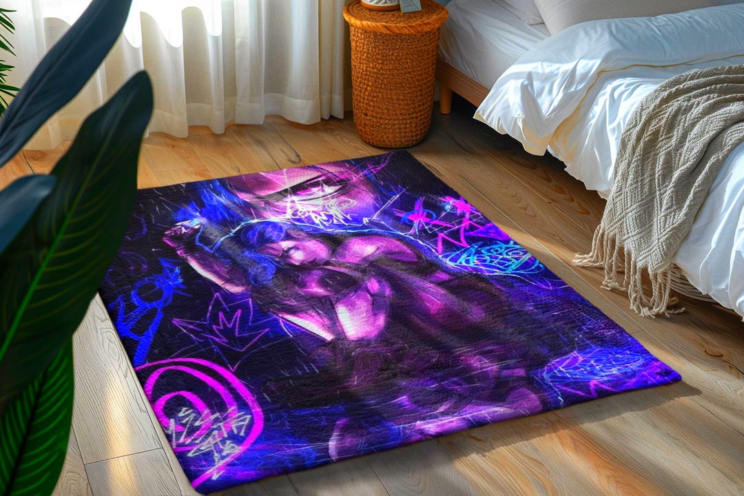 Arcane Jinx Rug,soft Aesthetic Carpet for Bedroom,gamer Room Decor ...