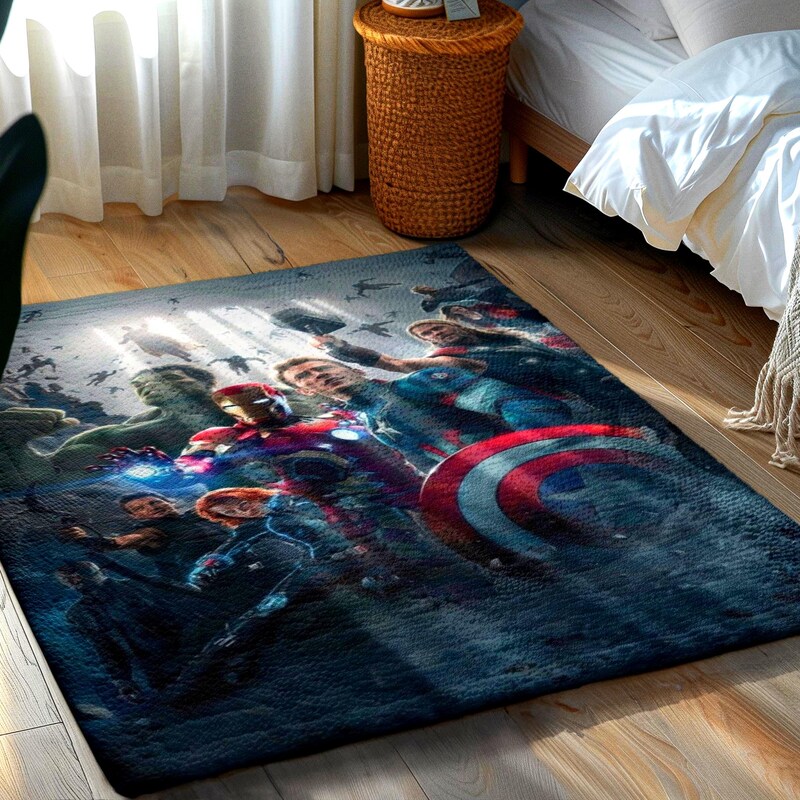 Avengers Rug - Etsy