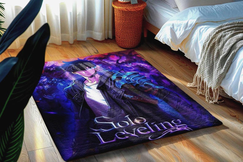 Solo Leveling Anime Rug, the Peak of Action, Adventure, Power Struggles ...