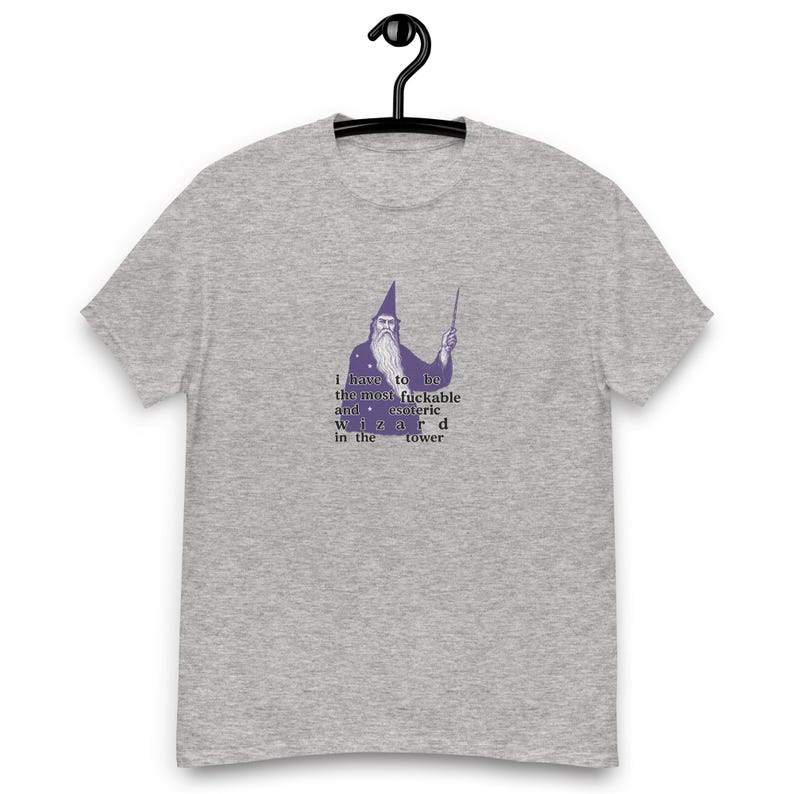 Fuckable Wizard Shitpost Meme Brain Rot Tee T-shirt - Etsy