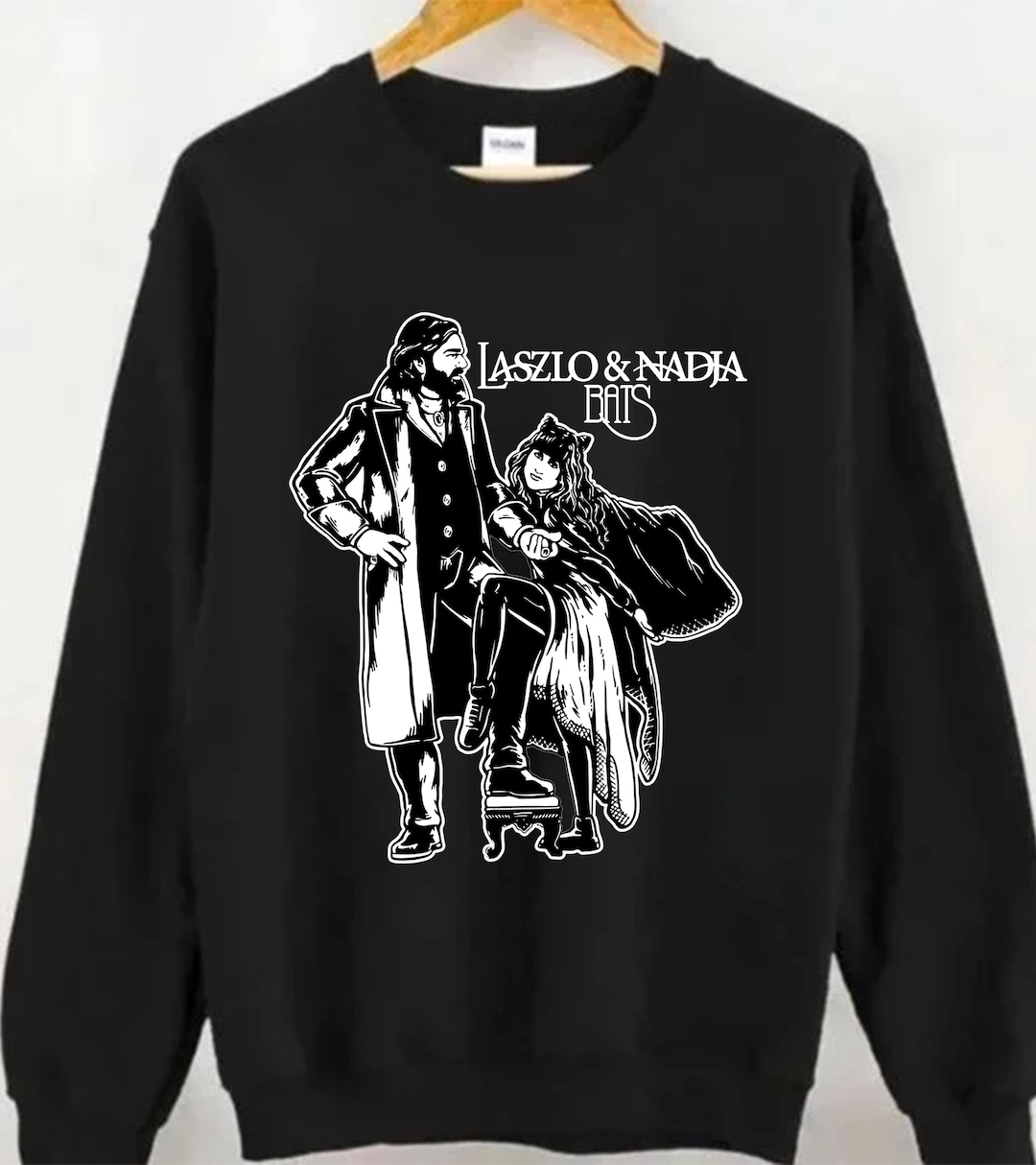 Vintage Laszlo and Nadja Vampire Movie Unisex Hoodie, What We Do in ...