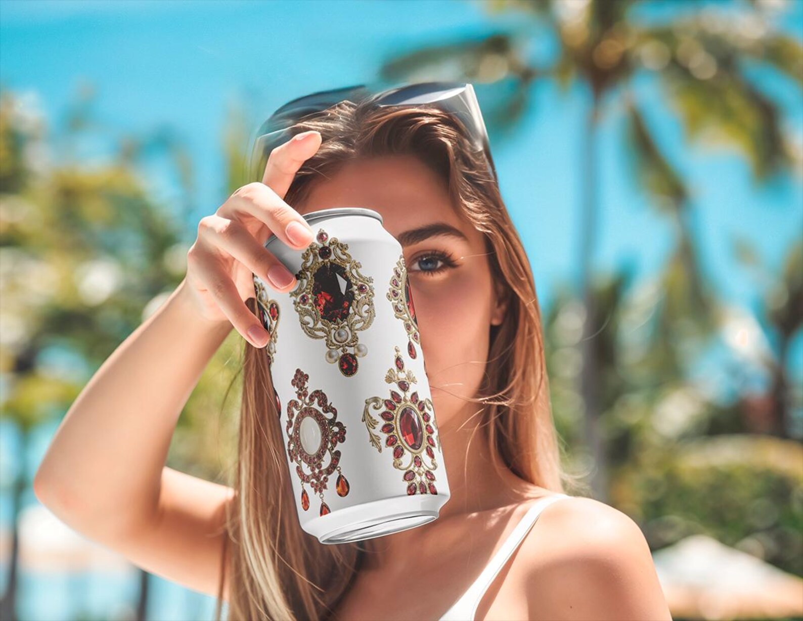 Jewel Ornaments Clipart Set, Digital Jewel Graphics PNG, Luxury Gem ...