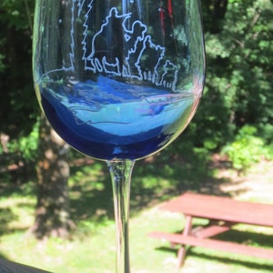 Three Kings Wine Glass Wise Men Christmas Hand Painted Blue - Etsy