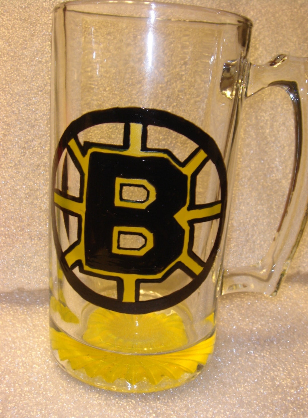 Boston Bruins Beer Mug: 26 Oz Hockey Fan Gift - Etsy