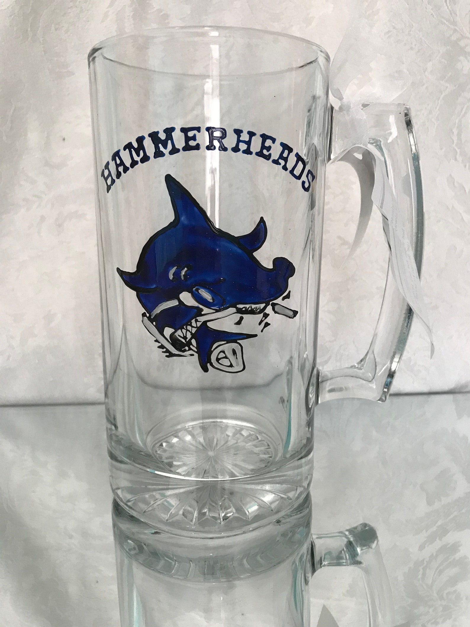 Beer Mug, Sled Hockey Beer Mug, Hockey Team Gift, Sled Hockey Gift ...