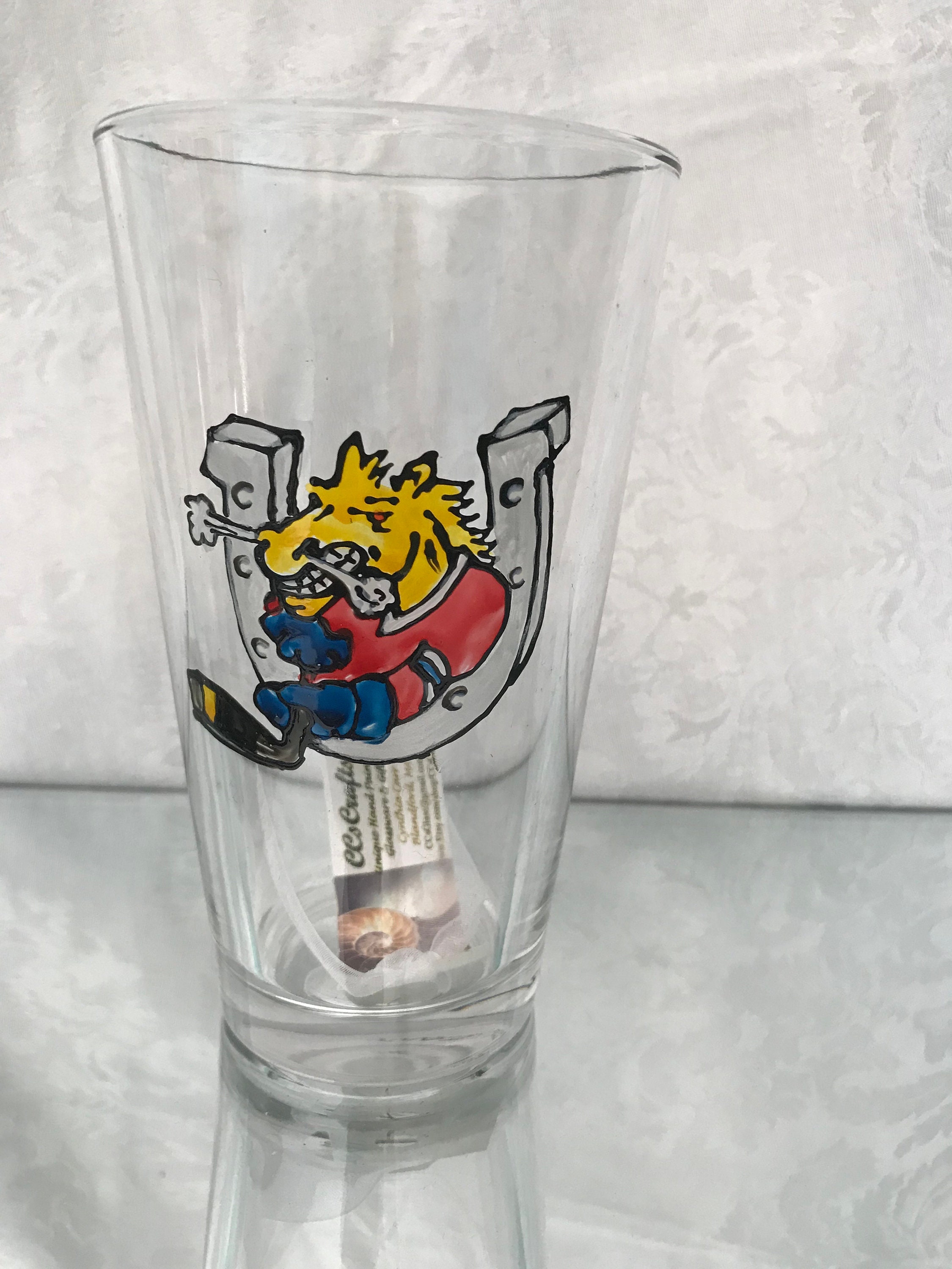 Beer Glass Sled Hockey Paralympic Sledge Hockey Hand - Etsy