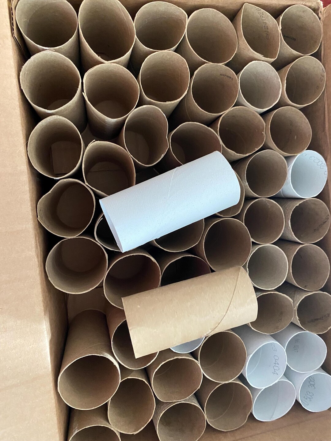 50 Cardboard Craft Tubes, TP Rolls, Craft Tubes, Kids Crafts - Etsy
