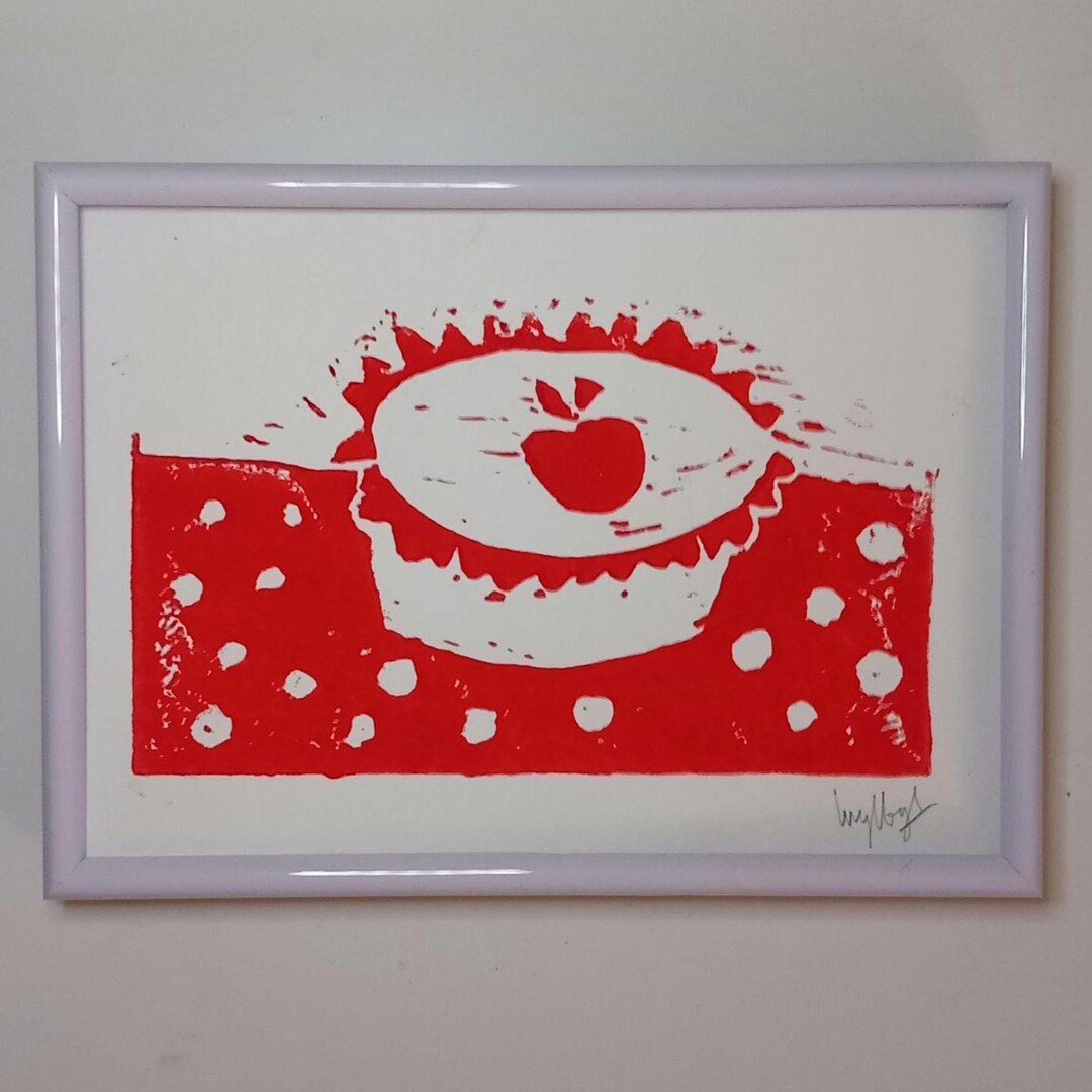 Red Apple Pie - Etsy