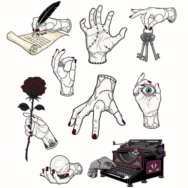 Thing Addams Family Hand Costume - Etsy