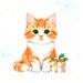 12 Christmas Cat in Gift Box: Cute Holiday Surprise Clipart - Etsy