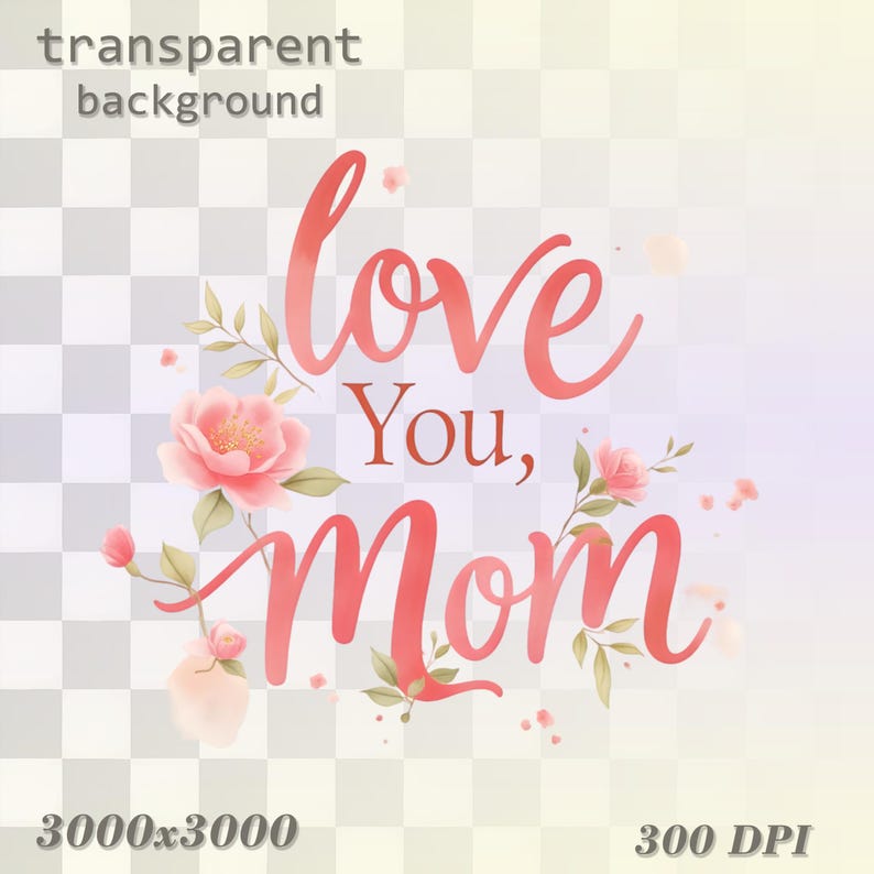 Mother's Day Quote Clipart Bundle: Watercolor 104 Pngs (digital ...