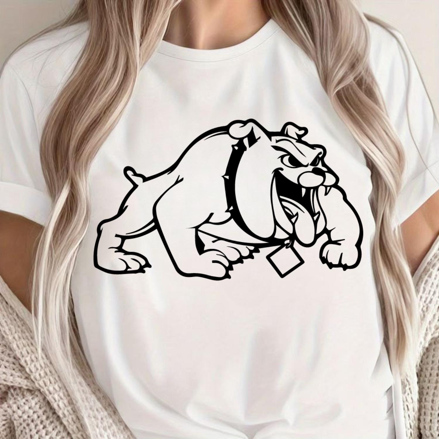 Bulldog Mascot SVG Bundle: Drip Style Clipart for Cricut - Etsy